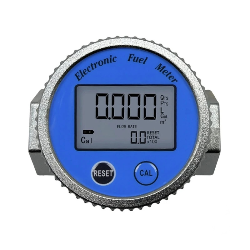 Jual Waterproof Turbines Round Flow Meter Electronic Digital Flowmeter ...