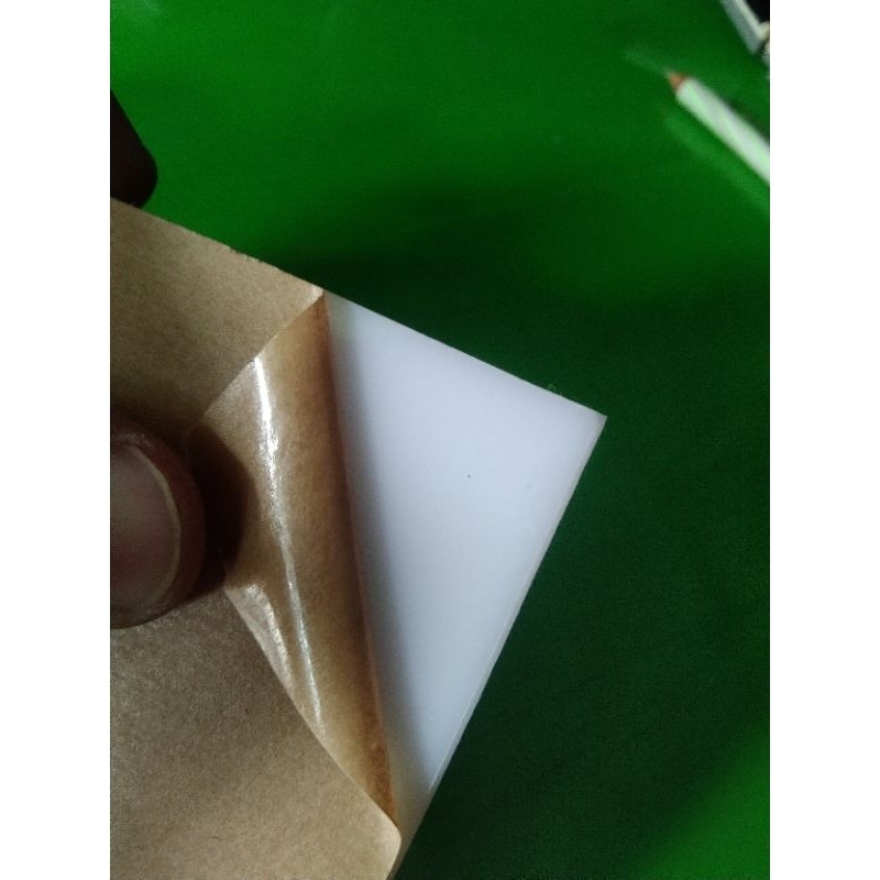 Jual Bombardilomedis Akrilik 1,5Mm Putih Susu 25 X 25 Akrilik Lembaran Acrylic White Mika ...