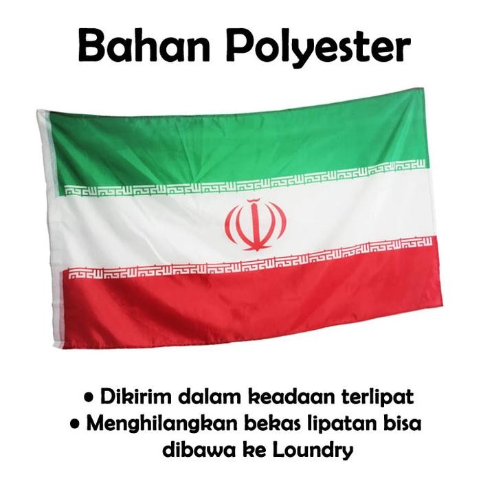 Jual HARGA PROMO BENDERA IRAN FLAG UKURAN BESAR SNM | Shopee Indonesia