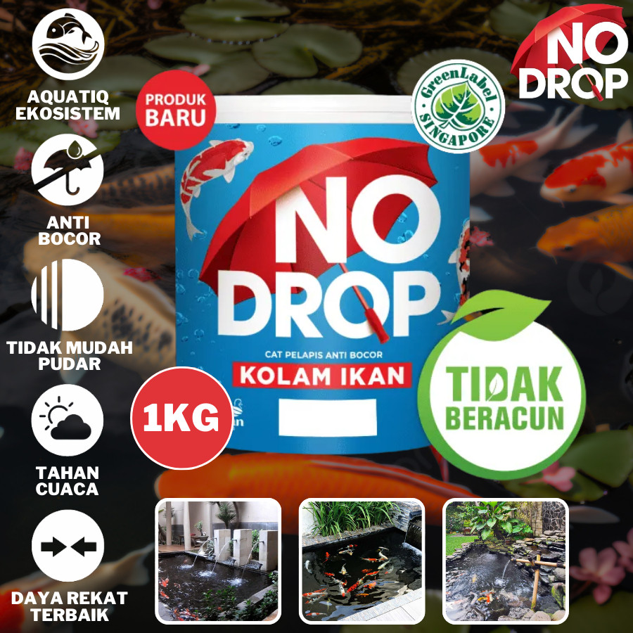 Jual AVIAN NODROP CAT KOLAM ANTI BOCOR 1KG NO DROP KOLAM IKAN 1 KG | Shopee Indonesia