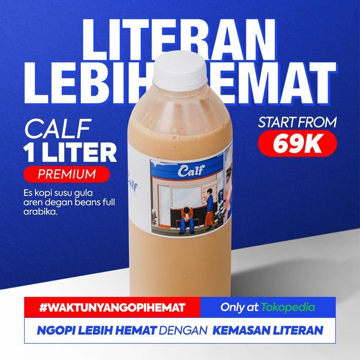 Jual Kopi Calf Premium - 1 Liter | Shopee Indonesia