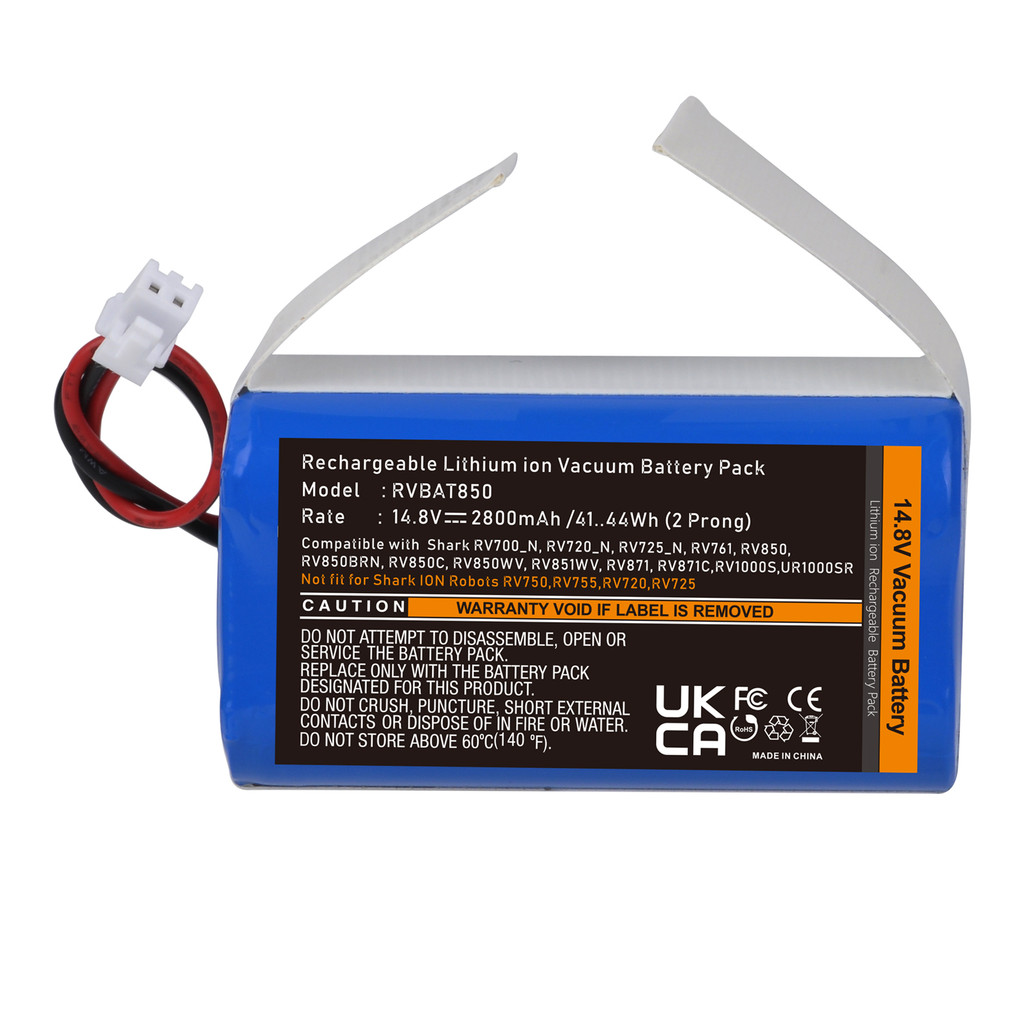 Jual Li-ion battery 14.8V 2800mah RVBAT850 Repacement Bateria for shark ...