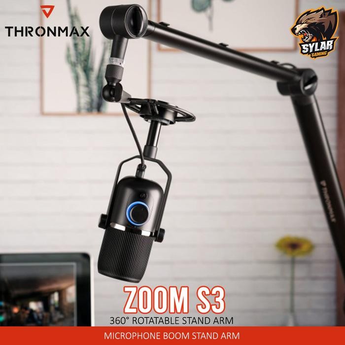 Jual Thronmax Zoom S3 Microphone Boom Stand Arm | Shopee Indonesia