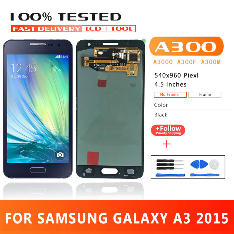 Jual 4.5 inch Premium Quality LCD For Samsung Galaxy A3 2015 A300 A3000 ...