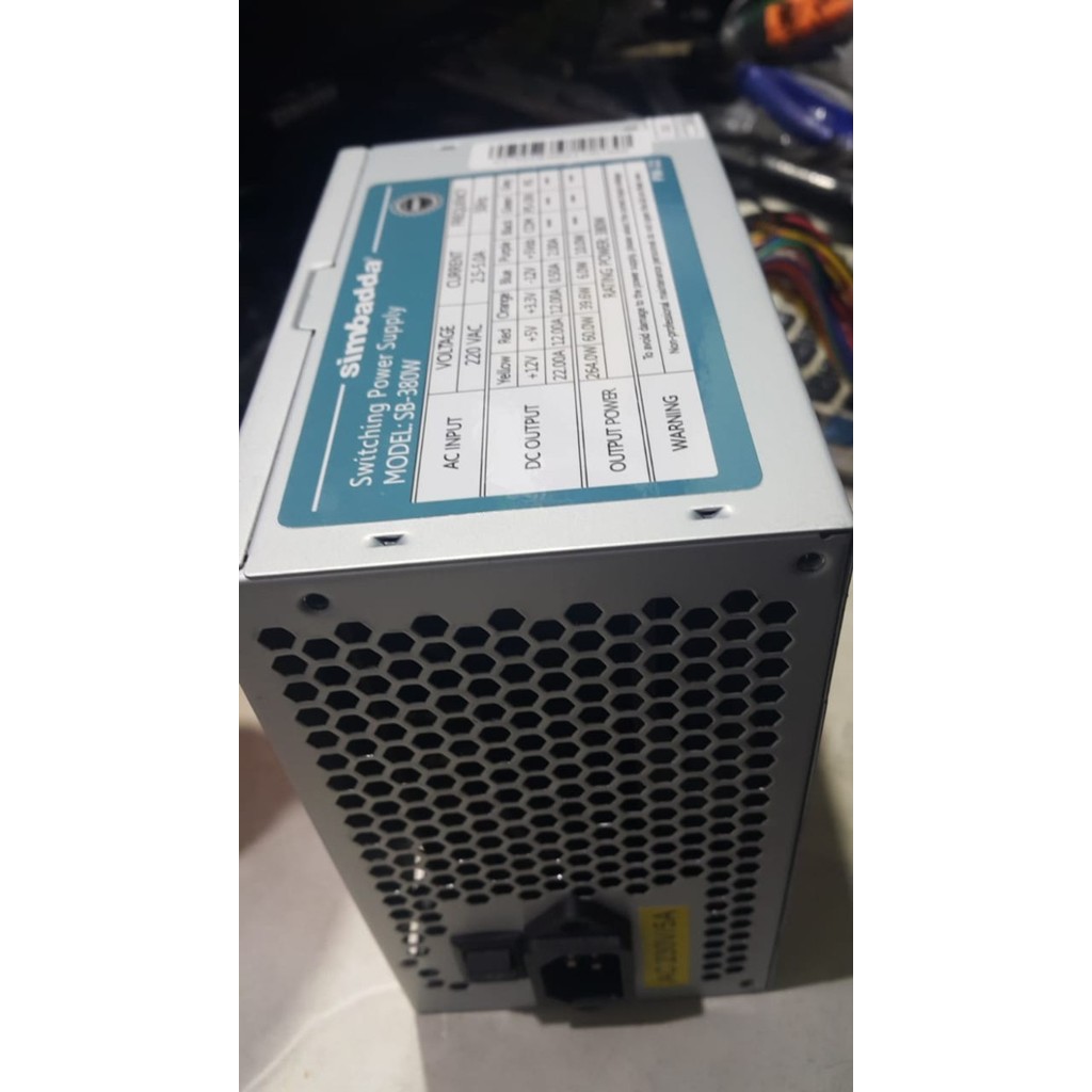 Jual [Expert] POWER SUPPLY / PSU SIMBADDA 380W SIM V Simbada 380 W Tray 380W RESMI | Shopee ...