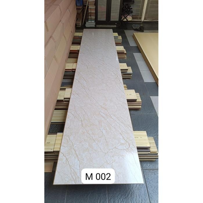Jual Wallboard PVC / Dinding PVC Motif Marmer Panjang 3 Meter Harga Per ...