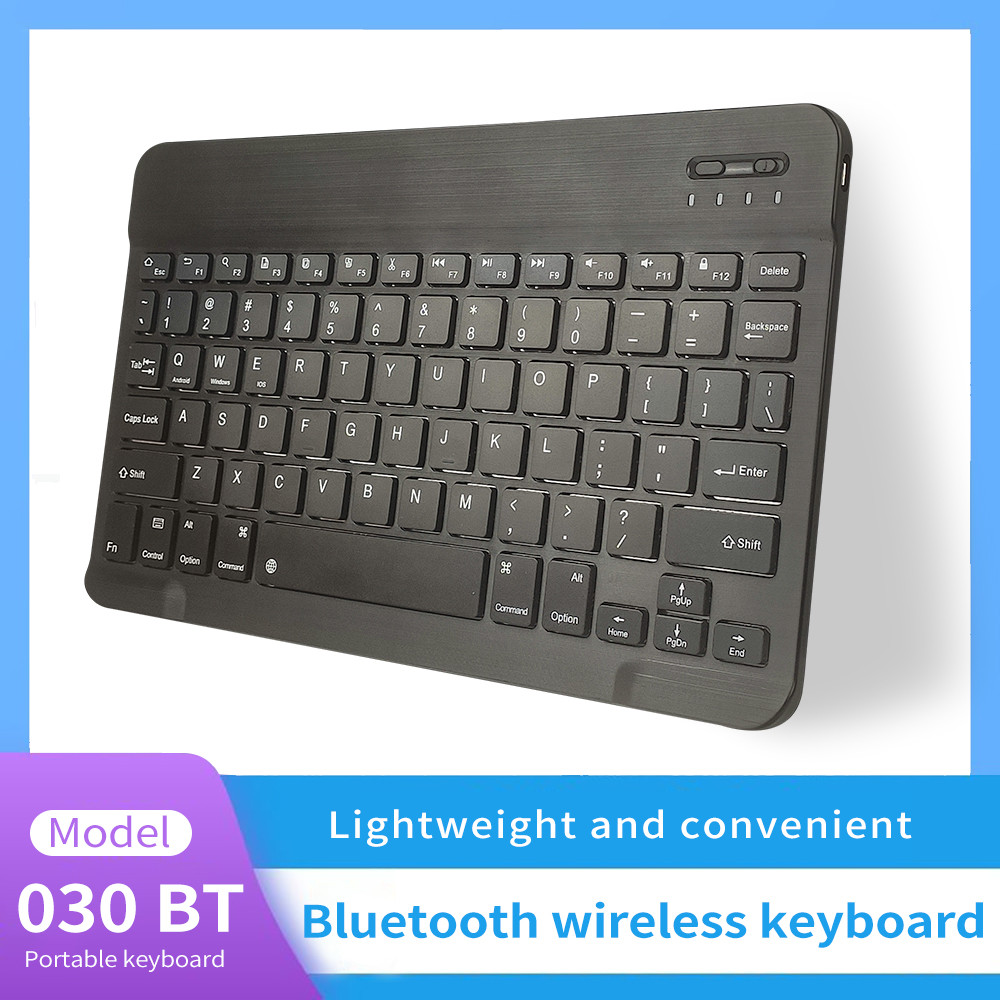 Jual Aigo Bluetooth Wireless Keyboard Rechargeable Black 10 Inch ...
