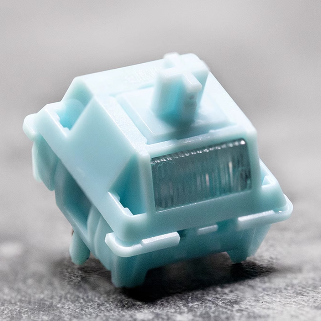 Jual Mmd Silent Blue Switch 5 Pins 43G Linear Mechanical Keyboard Hot ...