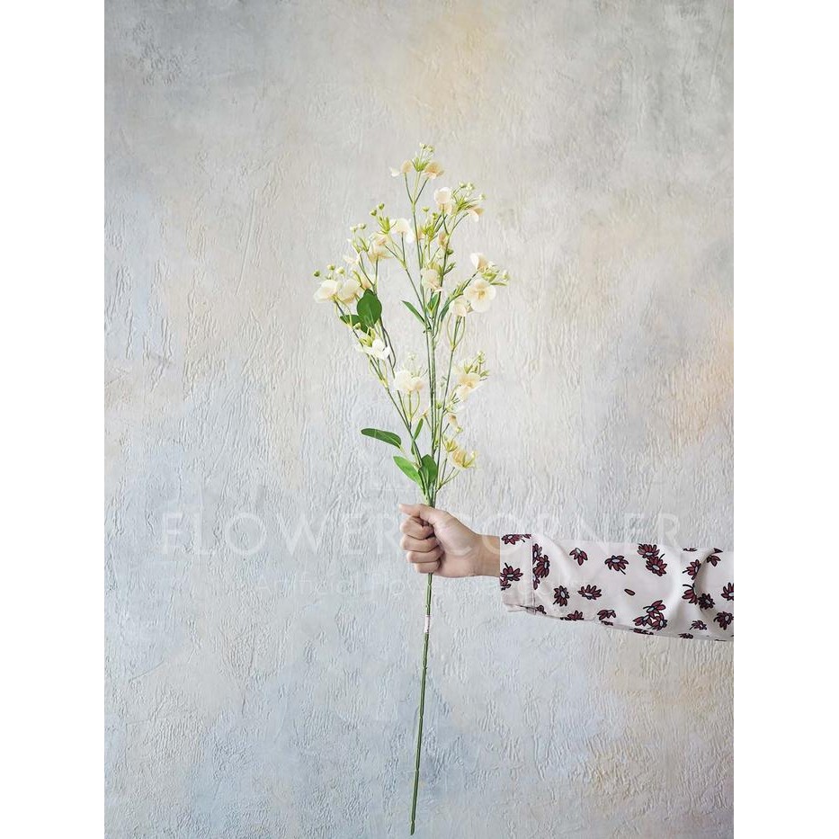 Jual Bunga Artificial Latex Waxflower Tangkai Panjang (B24065) | Shopee ...