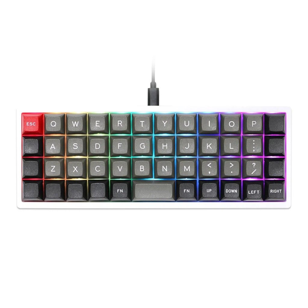 Jual Cstc40 40 Rgb 40% Hot Swappable Mechanical Keyboard Pcb Programmed ...
