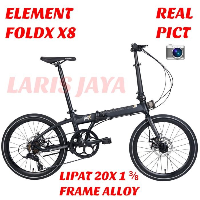 Jual SEPEDA LIPAT ELEMENT FOLDX X9 FRAME ALLOY , LIPAT 20 INCH (20X1 ...