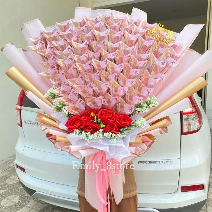 Jual Buket Custom Model dan Warna - Medium hingga Besar - Mawar ...