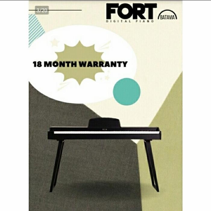 Jual PIANO DIGITAL FORT BATAVIA LE. FREE STAND GARANSI 18 BULAN ...