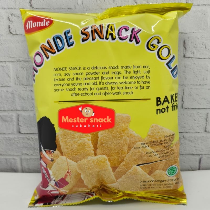 Jual Monde Snack Gold 60 gram | Shopee Indonesia