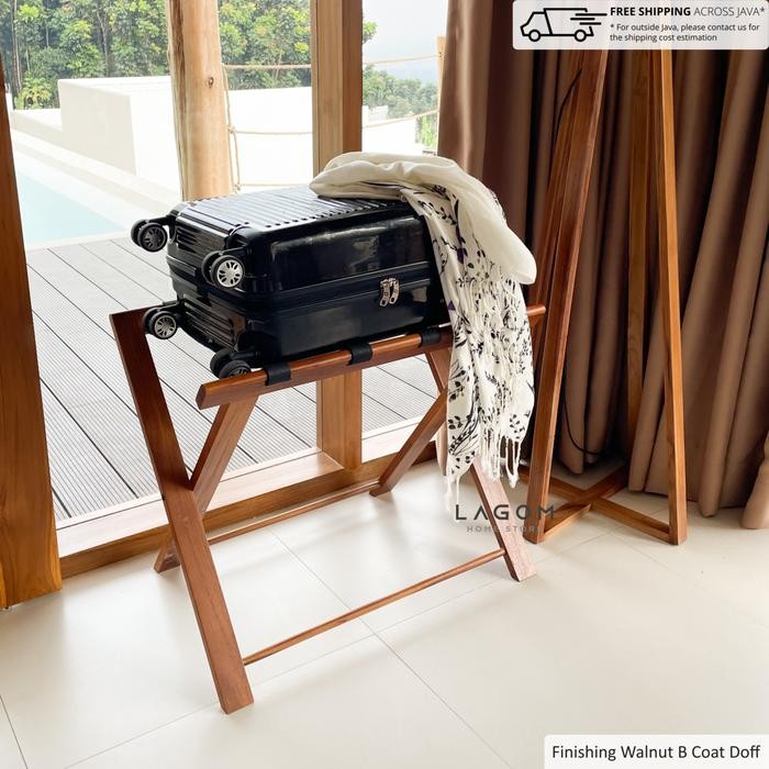 Jual Rak Koper Kayu Jati Eksklusif dan Kulit Asli | Shopee Indonesia