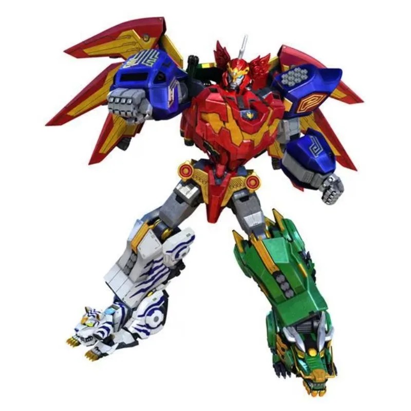 Jual Transformation 5 In1 Assembly Dinozords Powerful Ranger Robot ...