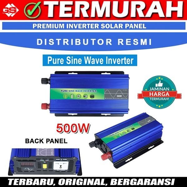 Jual DC TO AC INVERTER PSW 500W PURE SINE WAWE (MAX PEAK POWER OUTPUT ...