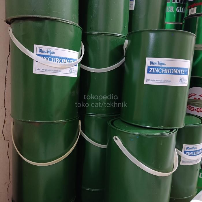 Jual JTTOP" ZINCROMATE ZINCHROMATE HIJAU 5KG / GALON - CAT MENI - CAT ...