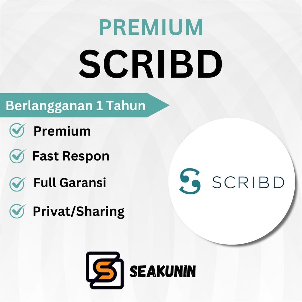 Jual Scribd Premium Resmi 1 Tahun - Download Sepuasnya Full Garansi Wajib Punya | Shopee Indonesia