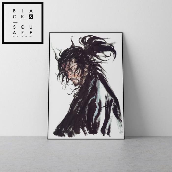 Jual Poster Anime Premium - Vagabond - Plus Frame Borderless Size A2 ...