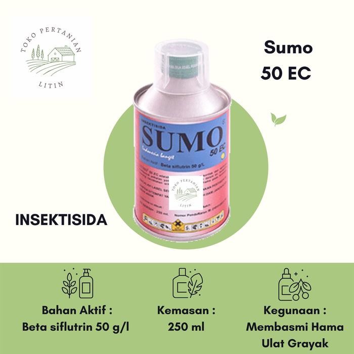 Jual Sumo 50 EC - 250 ml ( Insektisida ) Pengendali Hama Ulat Grayak ...