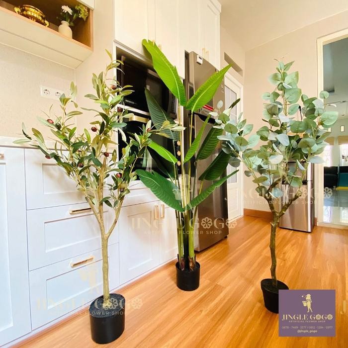 Jual Pohon Artificial Tinggi - Pohon Olive Artificial - Pohon Plastik ...