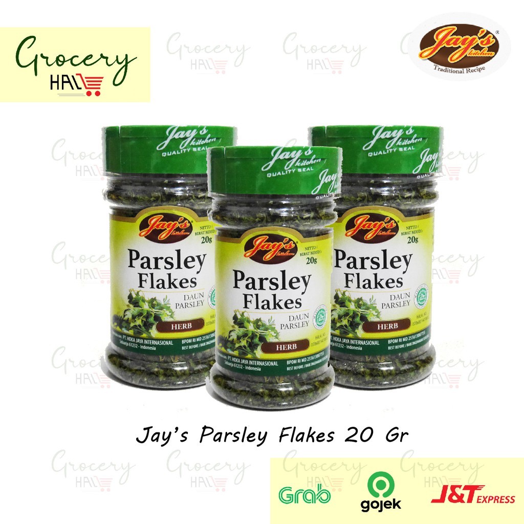 Jual JAY'S PARSLEY FLAKES 20 GRAM ( DAUN PARSLEY JAYS KITCHEN ) | Shopee Indonesia