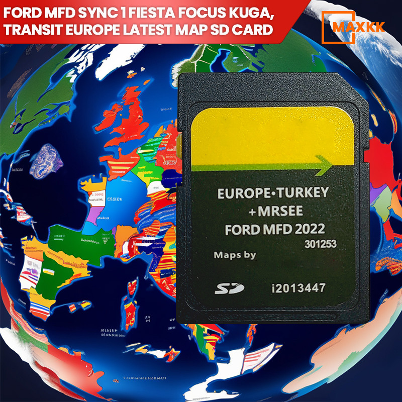 Jual Ford Mfd Sync 1 Sd Card Maps Sat Nav Update Sd Fiesta Focus Kuga ...