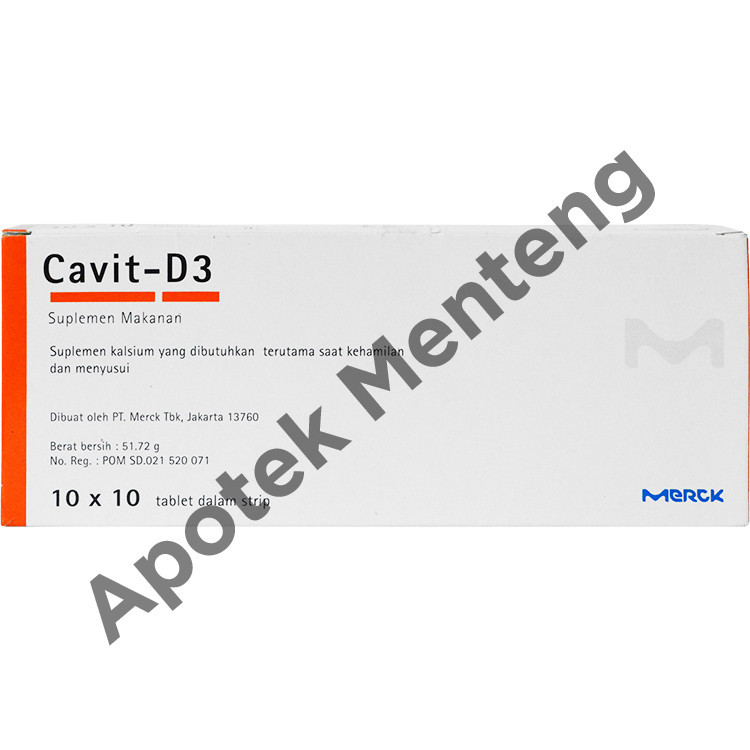 Jual Cavit D3 Strip 10 Tablet - Kebutuhan | Shopee Indonesia