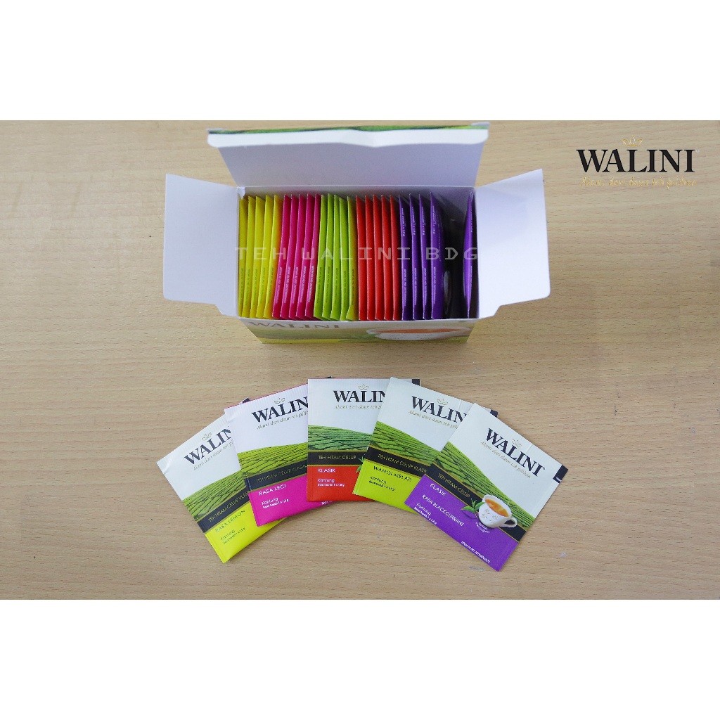 Jual Teh Walini Mix 5 Varian Rasa 25s | Shopee Indonesia