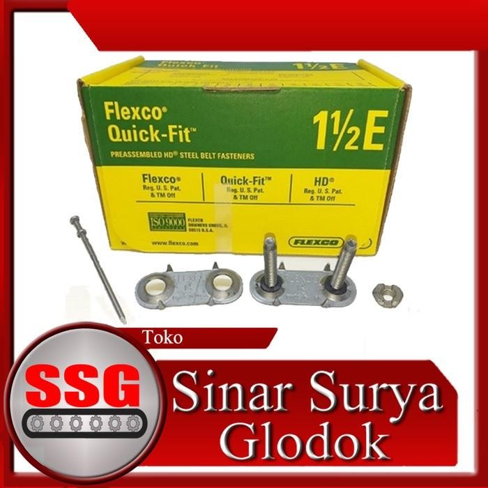 Jual Flexco Fastener 1 - 1/2E (Sambungan Belt Conveyor) | Shopee Indonesia