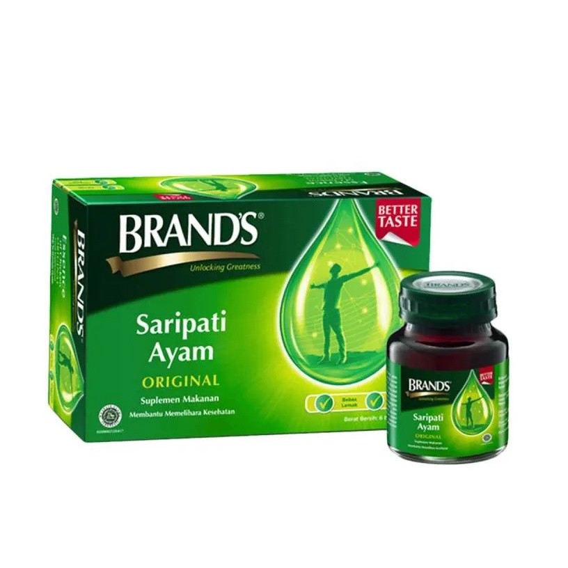 Jual BRAND'S Saripati Ayam 42g ( 6 Botol ) BRANDS Sari Pati 42 g ...