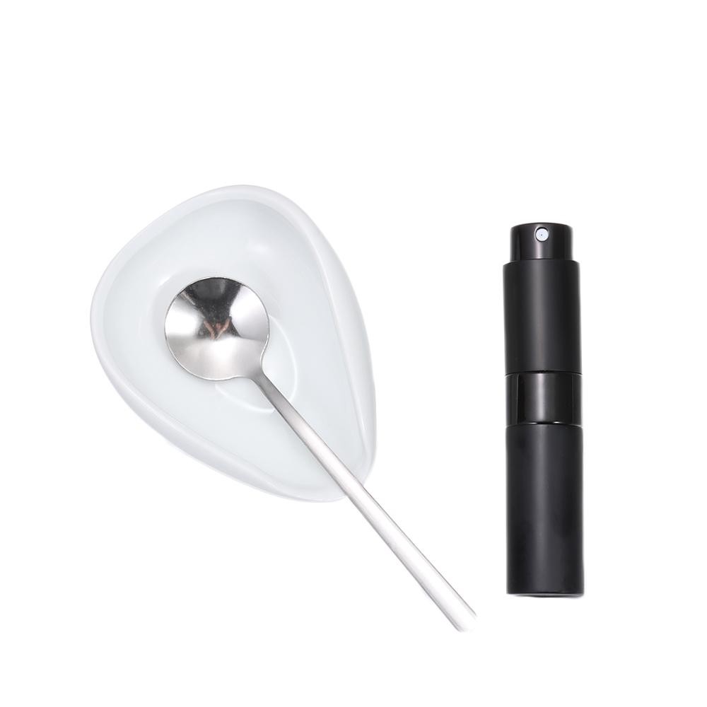 Jual Ceramics Coffee Bean Dosing Cup and Spray Bottle Set White Single ...
