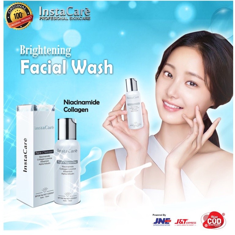 Jual Asta INSTACARE FACIAL WASH - InstaCare Face Cleanser - Cleansing ...