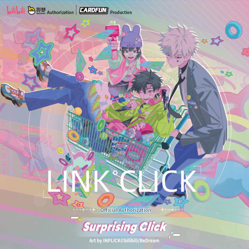 Jual 10 Packs Cardfun Linkclick Cards Surprising Click Trading Cards ...