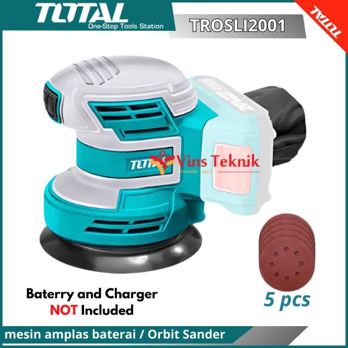 Jual Mesin Amplas Baterai Cordless Random Orbit Sander Total Trosli2001 ...