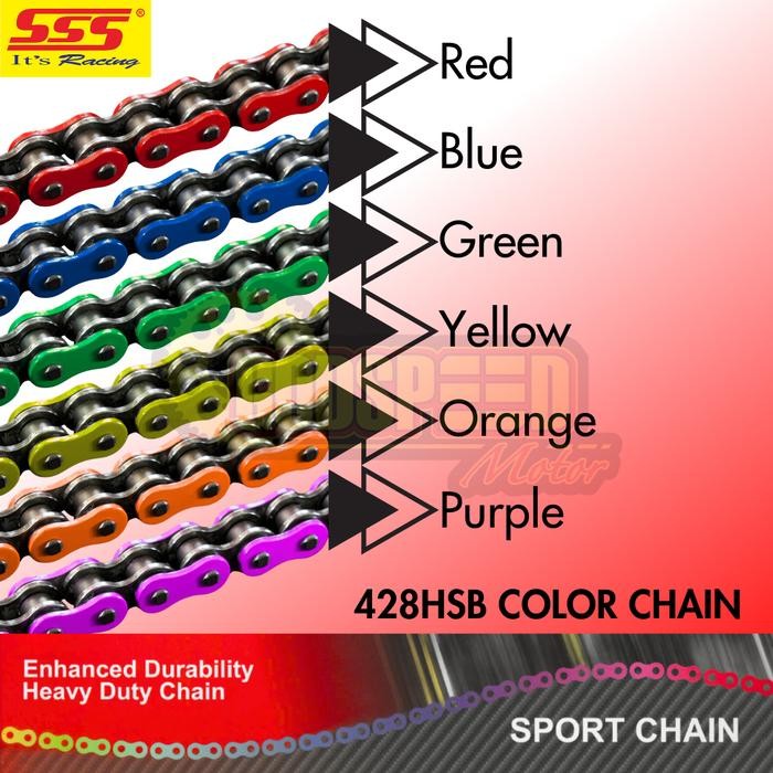 Jual Gearset Girset Sss 428 Baja Sonic 150 / Supra Gtr Rantai Gold Sss ...