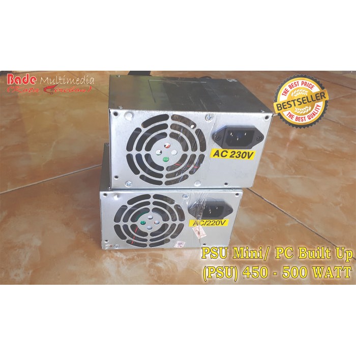 Jual Power Supply Psu Mini Built Up 350-500 Watt Merek Campur ...