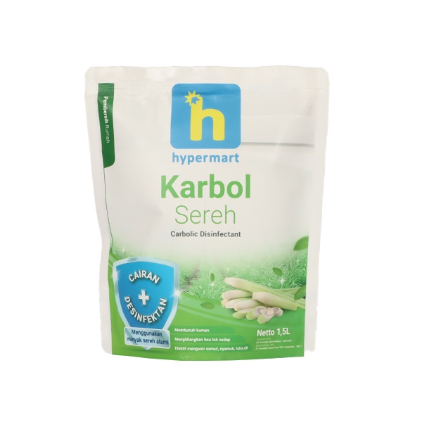 Jual HYPERMART KARBOL SEREH 1500 ml | Shopee Indonesia