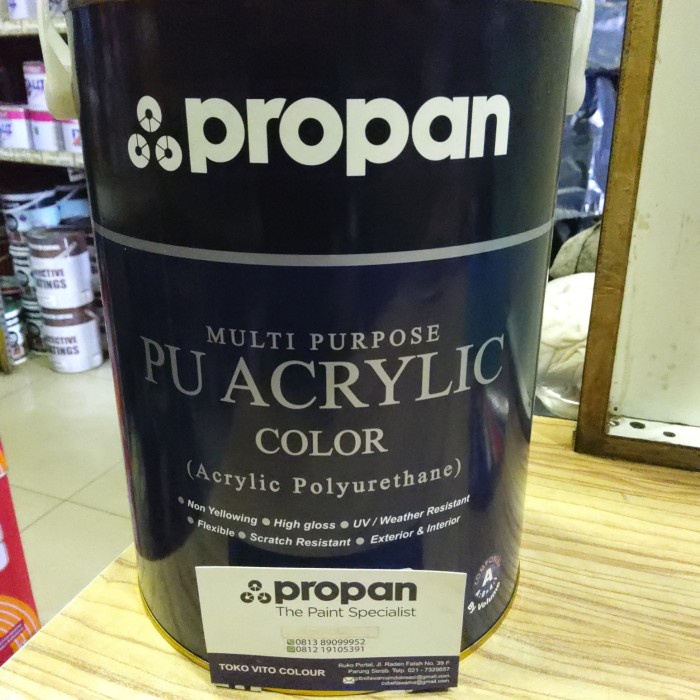 Jual TERBARU! propan PU multipurpose PUC-786-2K white satin | Shopee ...