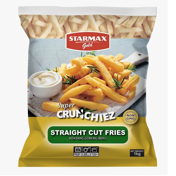 Jual STARMAX GOLD FRENCH FRIES STRAIGHT CUT 1 KG | Shopee Indonesia