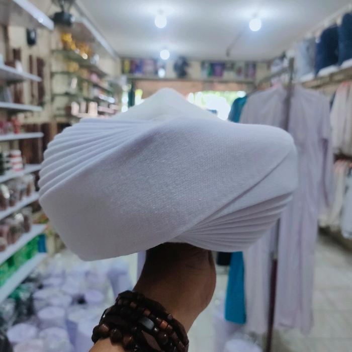 Jual Peci Imamah Permanen Panjang 8 Meter Sorban Imamah Permanen Instan ...