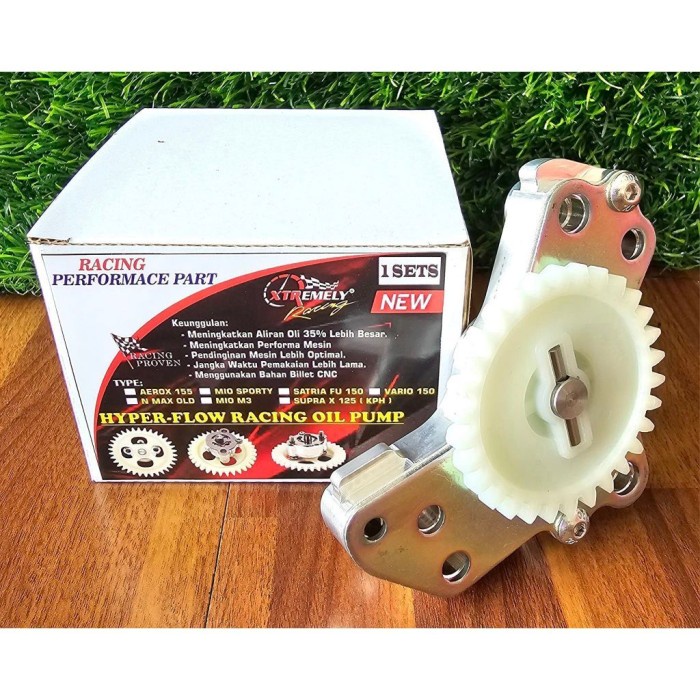 Jual Pompa Oli Racing ( Racing Oil Pump ) Honda Vario 125, Vario 150, Supra X 125, Kharisma ...