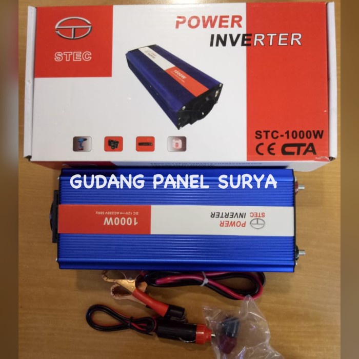 Jual Power Inverter STEC STC DC to AC 1000W 12V 1000Watt modif 1000 W ...