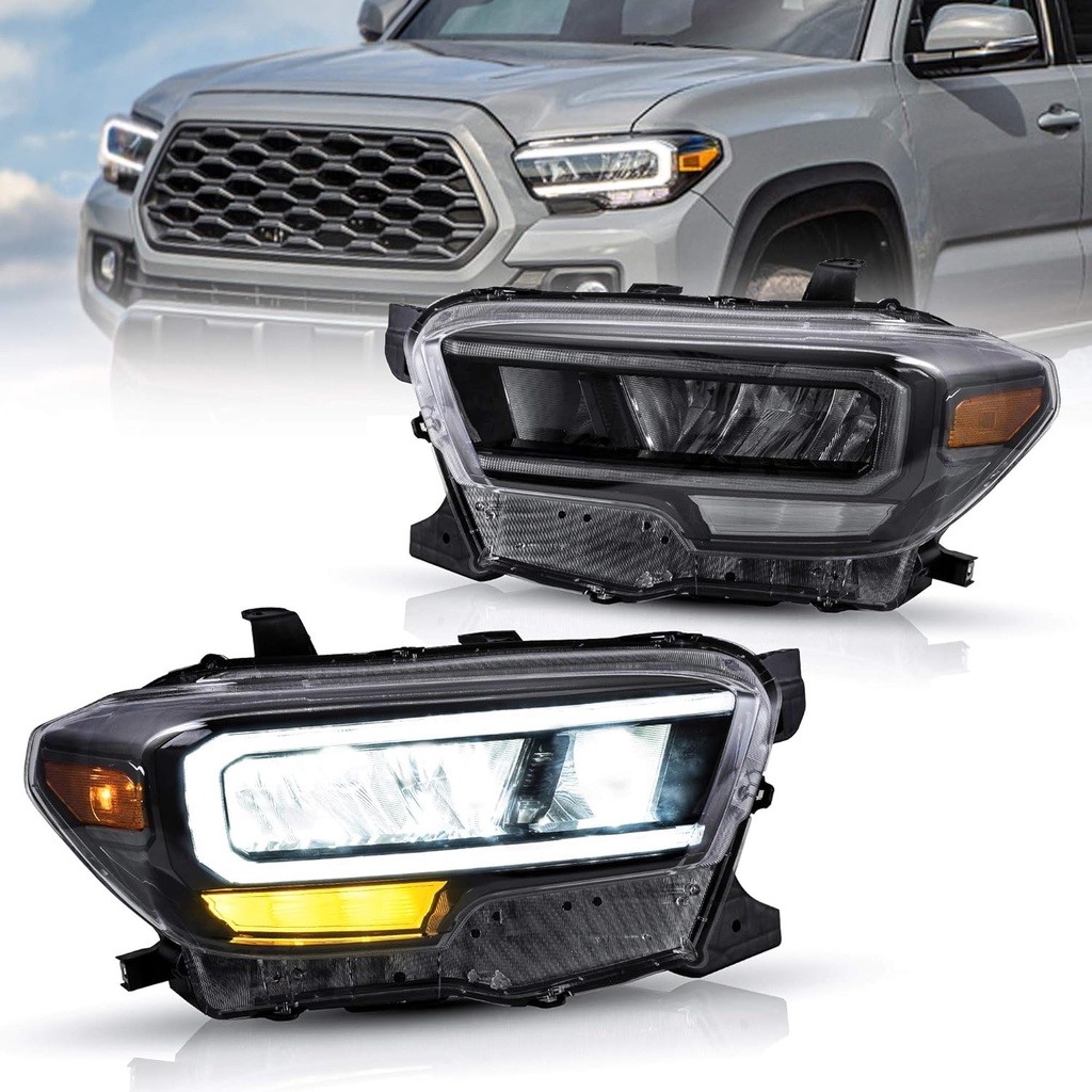 Jual ROD LED Headlights Compatible with Tacoma 2016-2019 3rd Generation ...