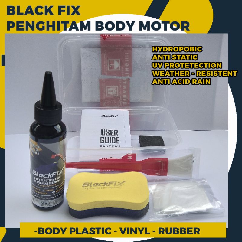 Jual Terfavorit !!! Blackfix Penghitam Body Plastik Kusam Menjadi Seperti Baru Tanpa Perlu ...