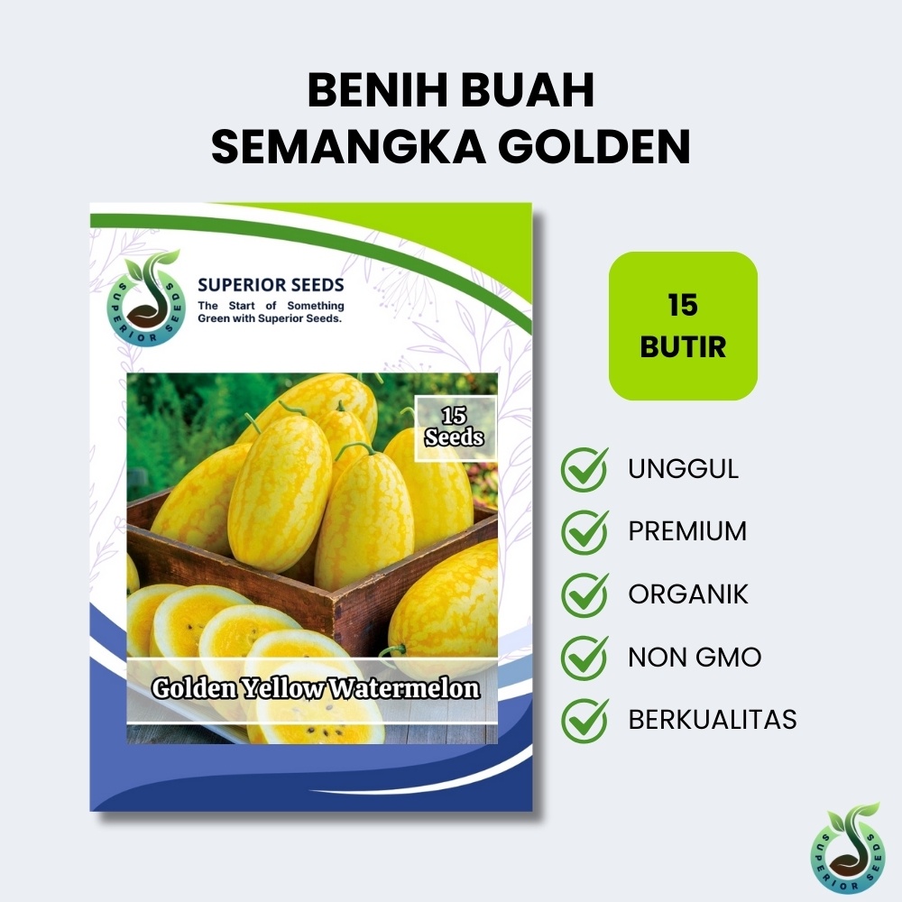 Jual Biji Benih Semangka Golden Kuning (Superior Seeds) | Shopee Indonesia