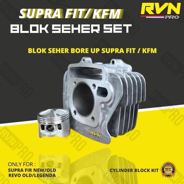 Jual Tebaru BLOK SEHER BORING PAKET BOREUP BORE UP SUPRA FIT NEW REVO LAMA LEGENDA SUPRA FIT ...