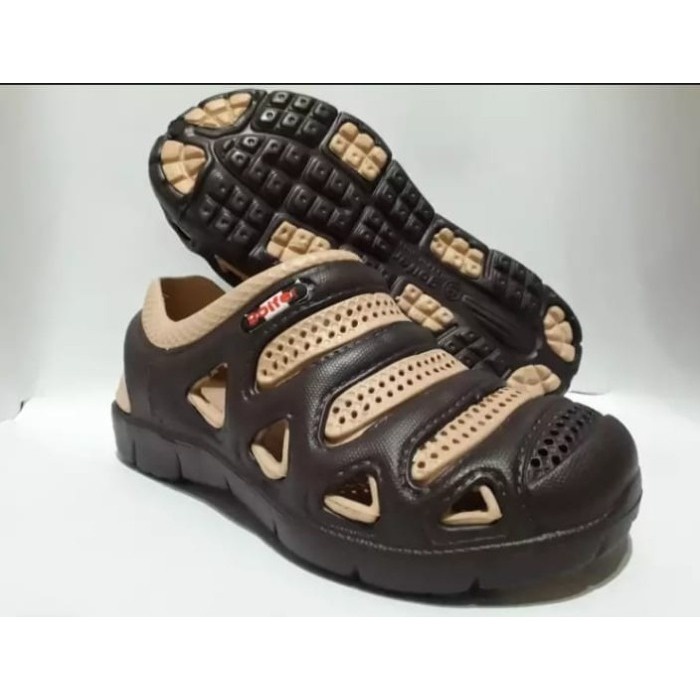 Jual Rekomendasi Terbaik !! Sepatu Slop Keren Sporty Full Karet Empuk ...