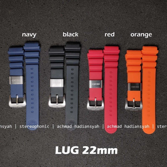 Jual PREMIUM SUPERB QUALITY Strap Seiko Baby Monster Strap Seiko Diver ...